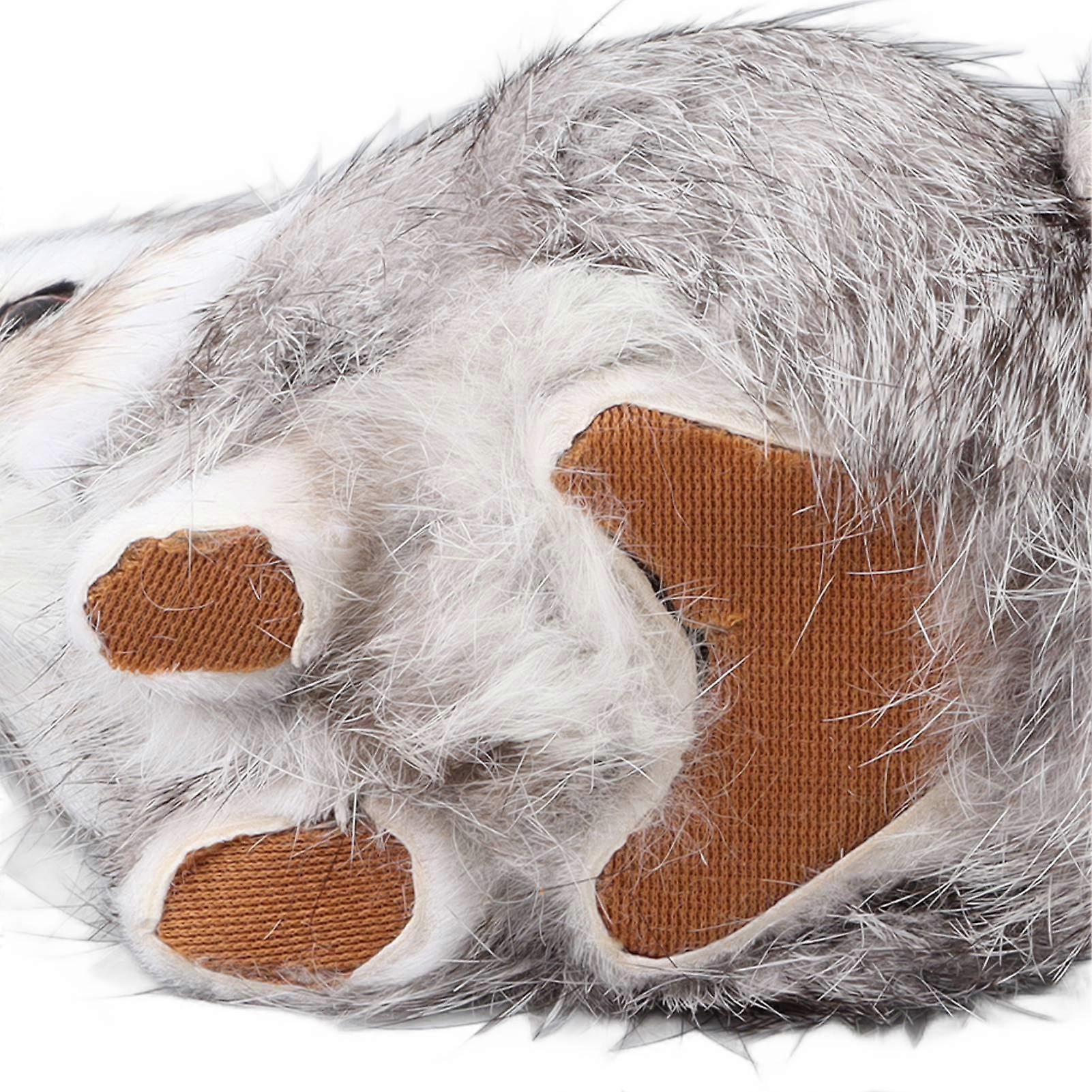 Simulation Rabbit Lifelike Colorfast Soft Cute Furry Rabbit Figurine ...