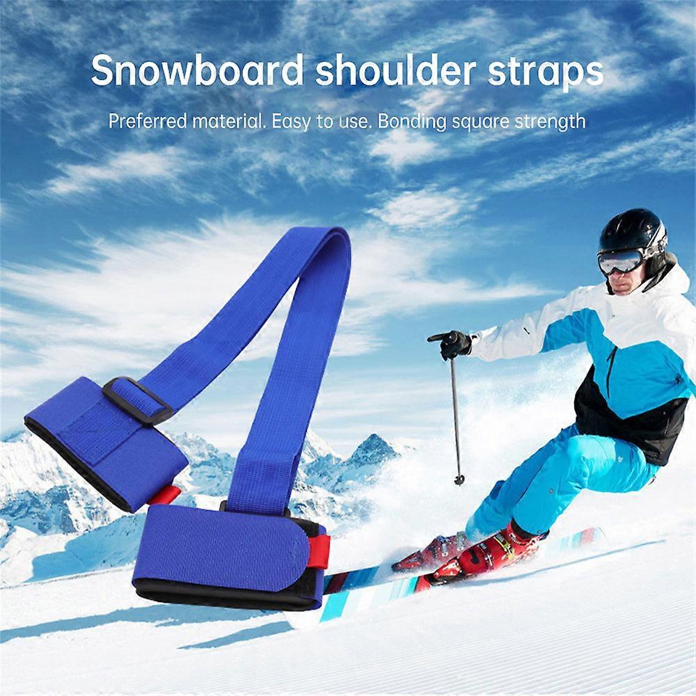 Ski Carrier Adjustable Shoulder Strap Ski Strap For Ski Carrying ...