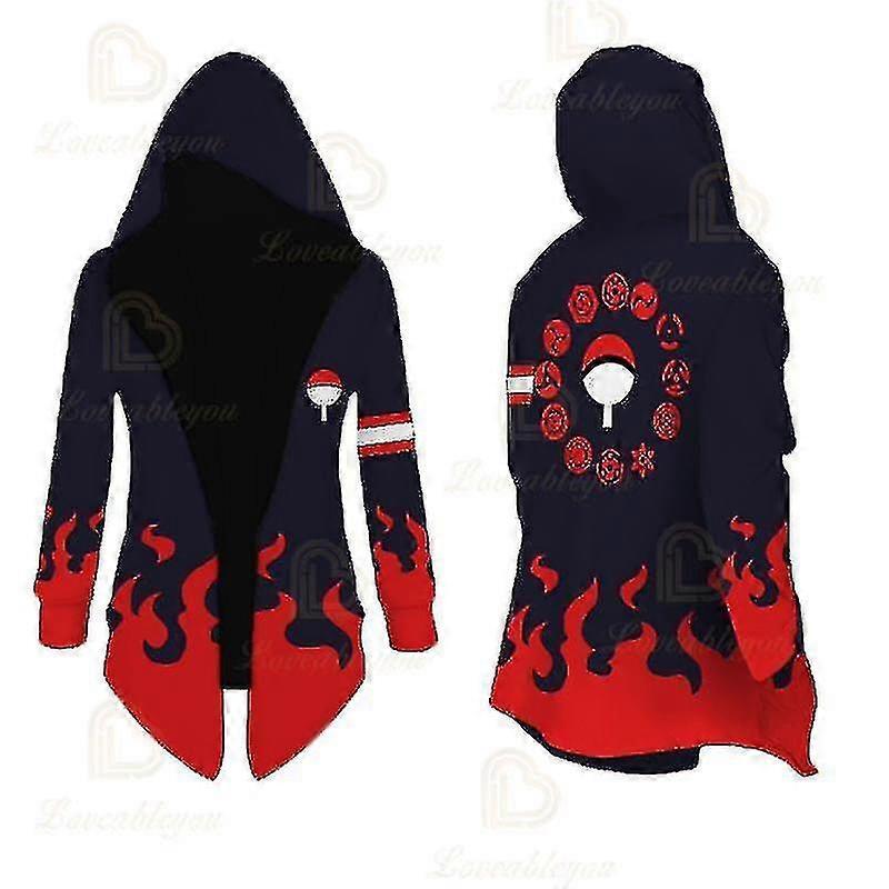 Namikaze Minato Cosplay Jacket Trench Robe Akatsuki Cloak Halloween ...