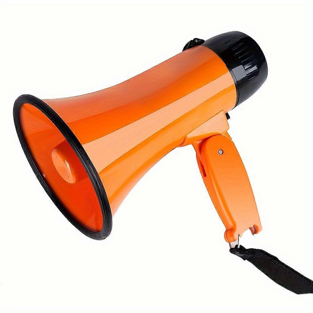 Portable Megaphone Bullhorn, 20 Watt Power Megaphone Speaker, Voice And ...