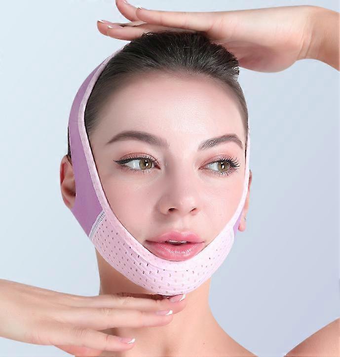 V-face artifact lifting and tightening nasolabial folds bandage mask ...