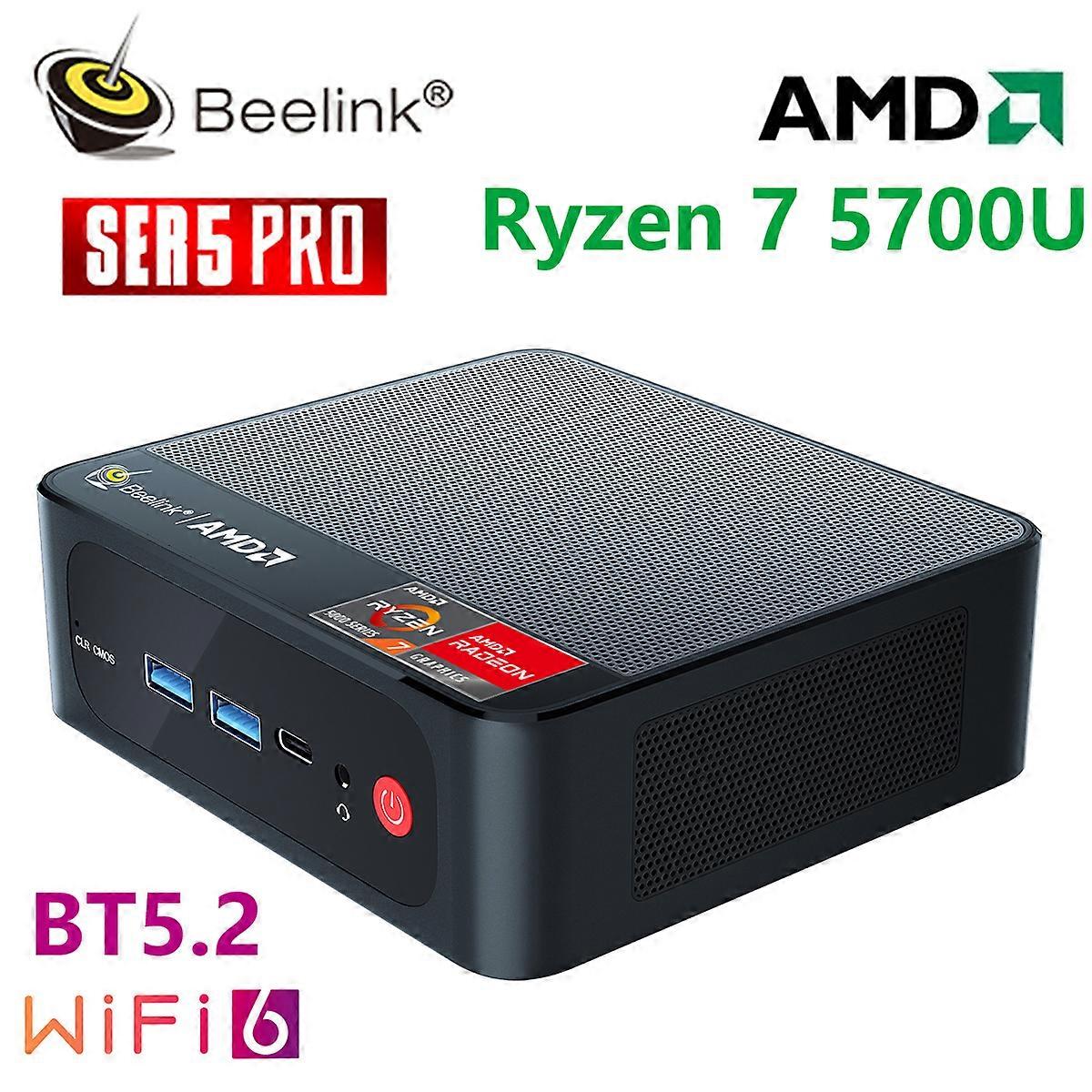 SER5 MAX 5800H AMD Ryzen 7 5800H SER5 Ryzen 7 5700U Mini-PC Windows 11 ...