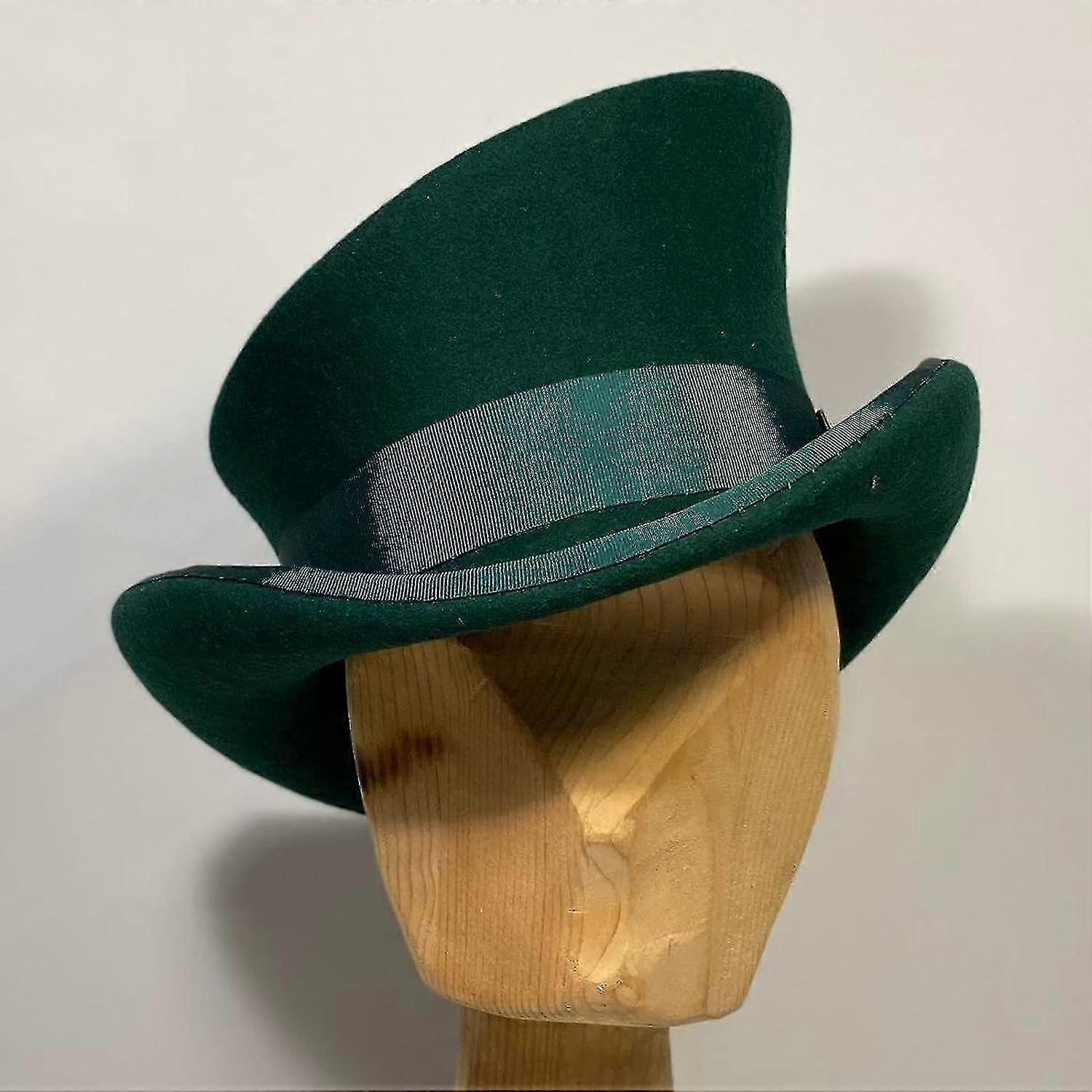 Asymmetric Top Hat Wool Hat Women Men Unisex Hat Steam Punk Hat Top Hat ...