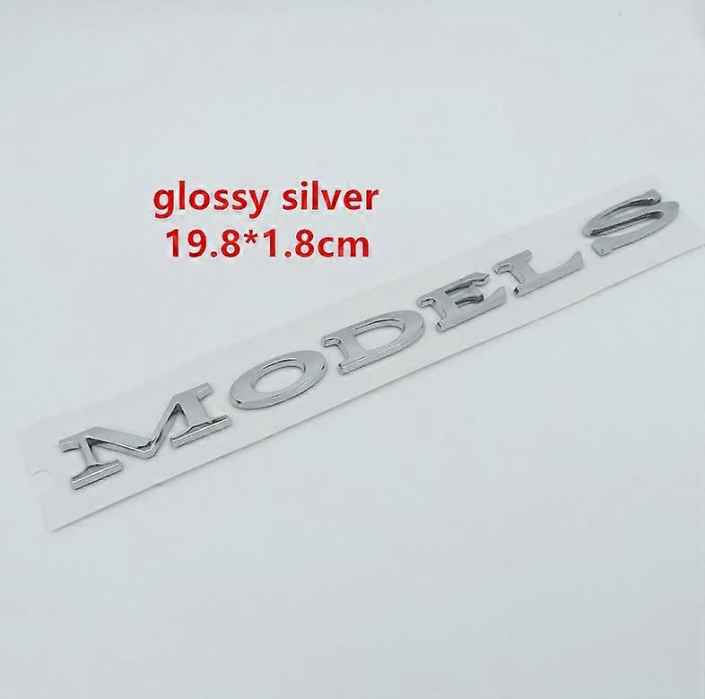 1pcs 3D ABS Tesla Model 3 X S Y DUAL MOTOR Spacex car Letter Rear ...