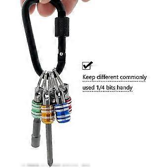 5pcs 1/4" Hex Key Chain Screwdriver Bit H Set Extens Rod Chan Bit Screw ...