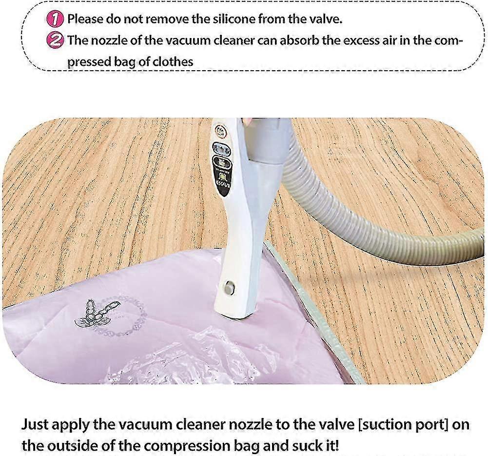 4-pack Giant Extra Large Vacuum Storage Bags [130x100cm] For Clothes ...