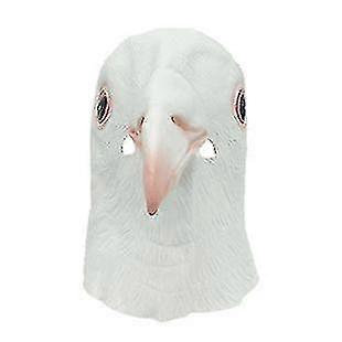 New Masquerade Animal Masks Halloween Horror Funny White Dove Dove ...