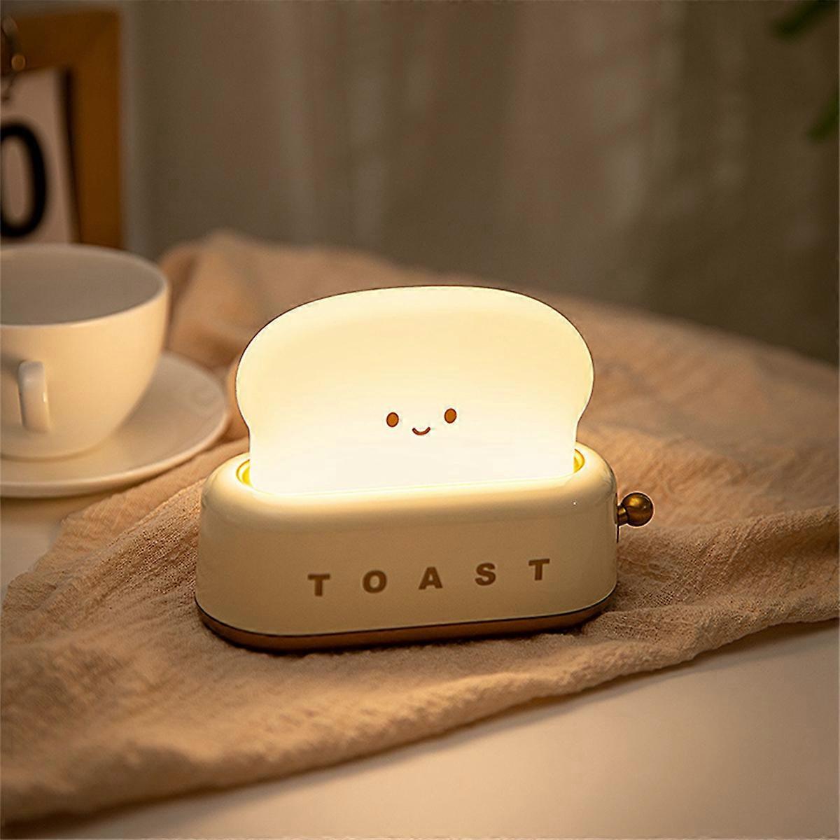 Toast Night Light Toaster Desktop Light Children'S Night Light Cute ...