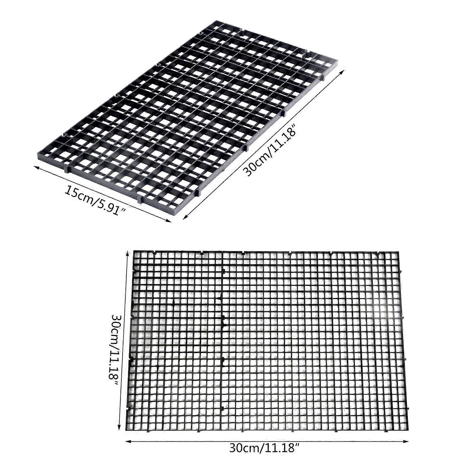 Fish Tanks Divider Filter Bottom Isolation Divider Tray Plastic Grids ...