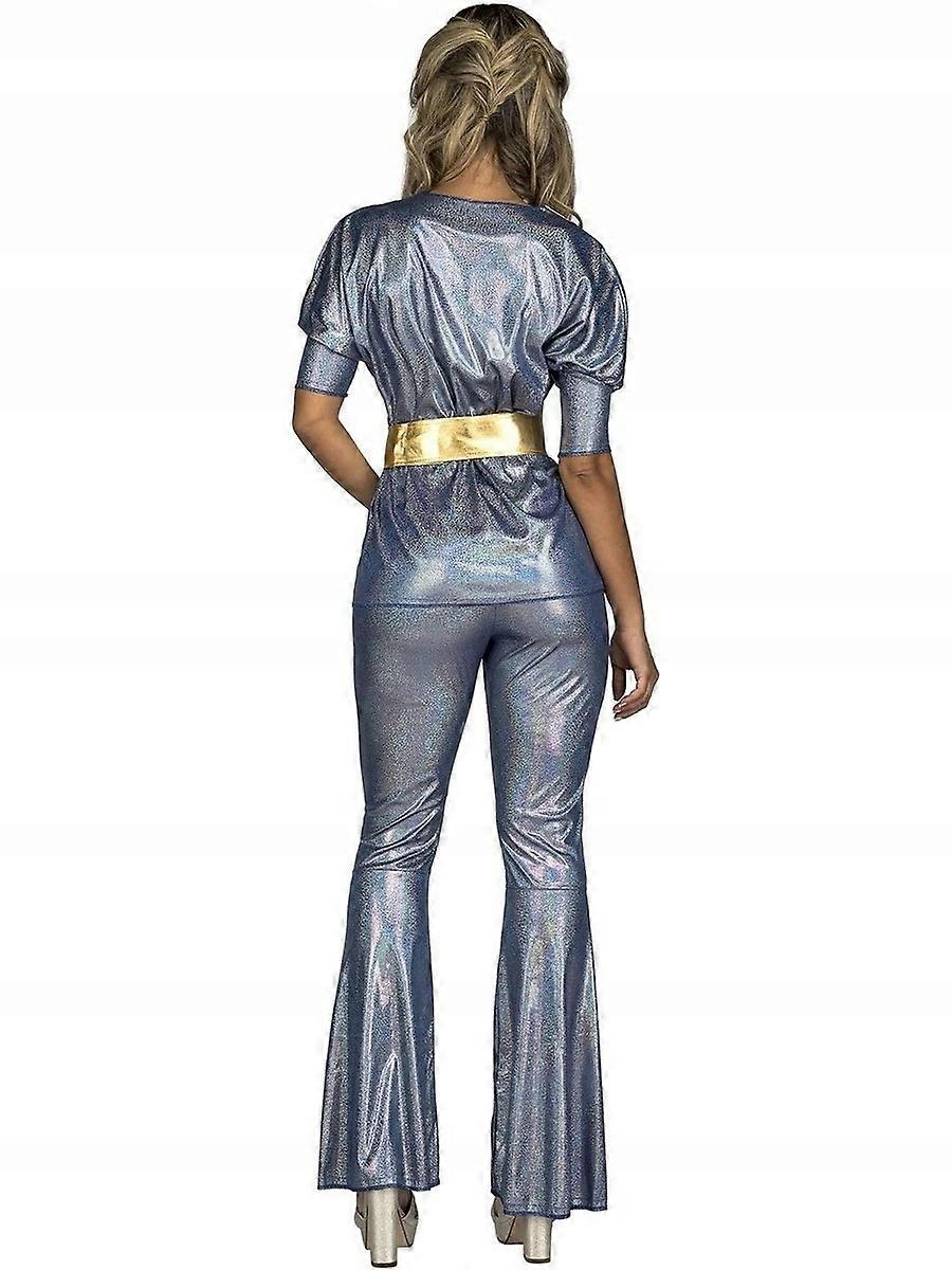 Disco Outfit Abba Costume 1960s 70s Jumpsuit M / L | Fruugo AU