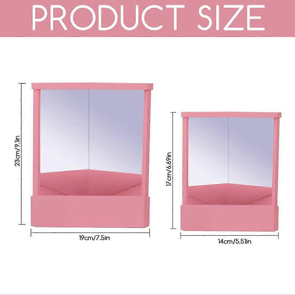 Non-Reversing Mirror True Image Reflection for Makeup & Grooming, True ...
