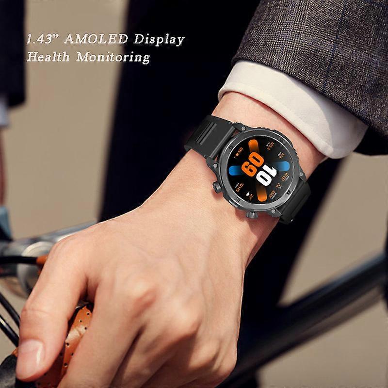 Smartwatch with Bluetooth Calling, Heart Rate, Blood Oxygen, Blood ...