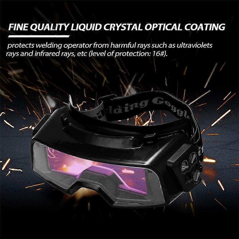 Automatic Darkening Welding Glasses Mask Welding Cap for TIG MIG ...