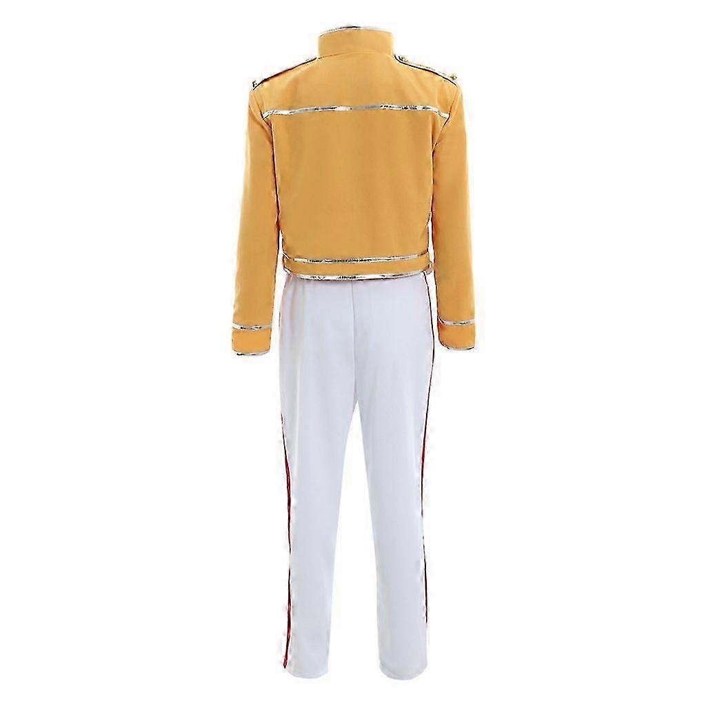 Queen Freddie Mercury Iconic Yellow & Black Stage Costume - 70s Vintage ...