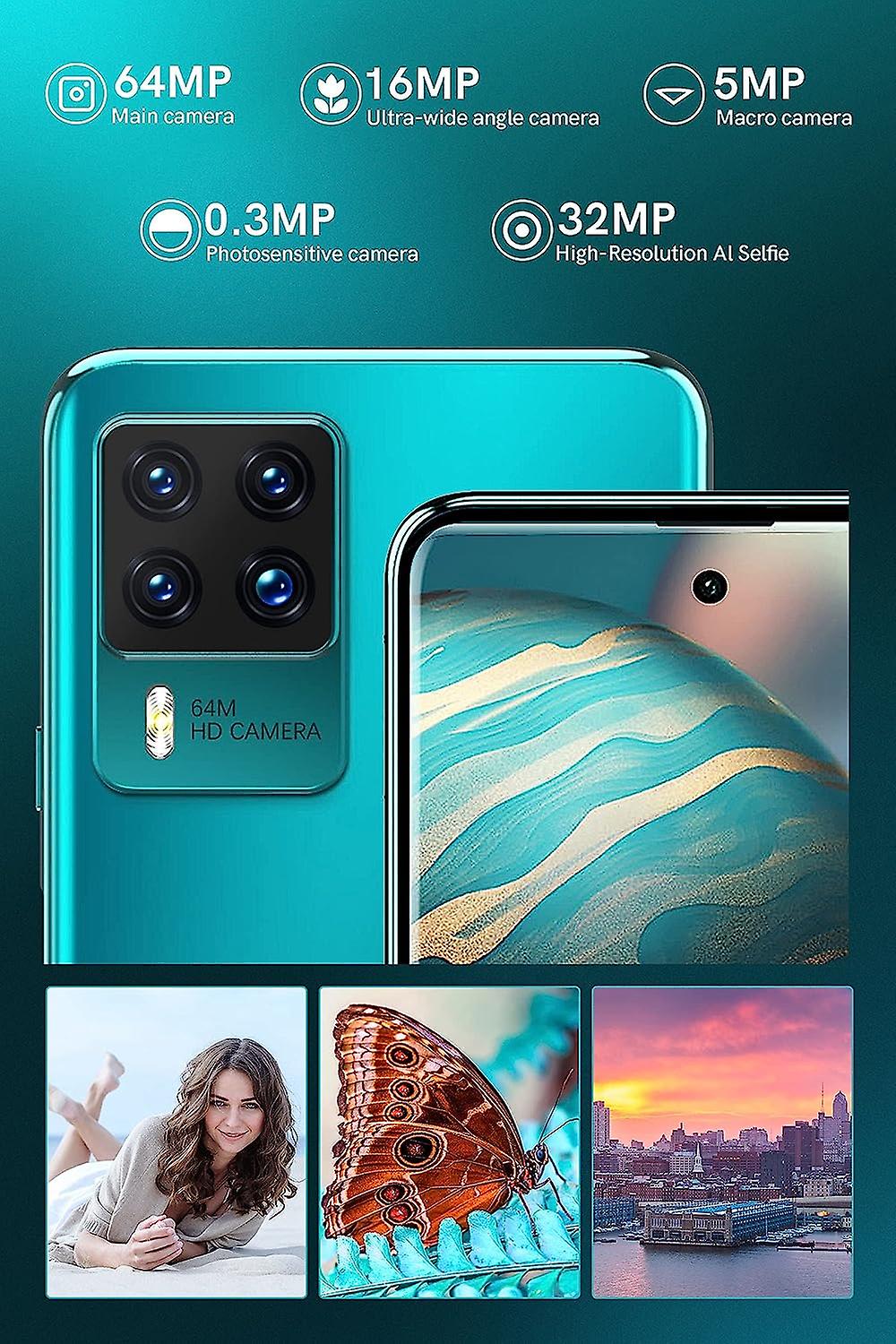 Cubot X50, 8g+128g, 64mp Quad Rear Camera, 4g Dual Sim Unlocked Phones ...