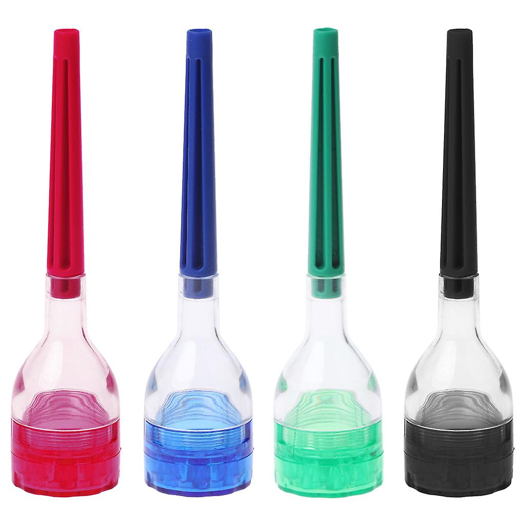 1 PC Plastic Tobacco Grinder With Paper Cone Roller Filler Funnel Tool ...