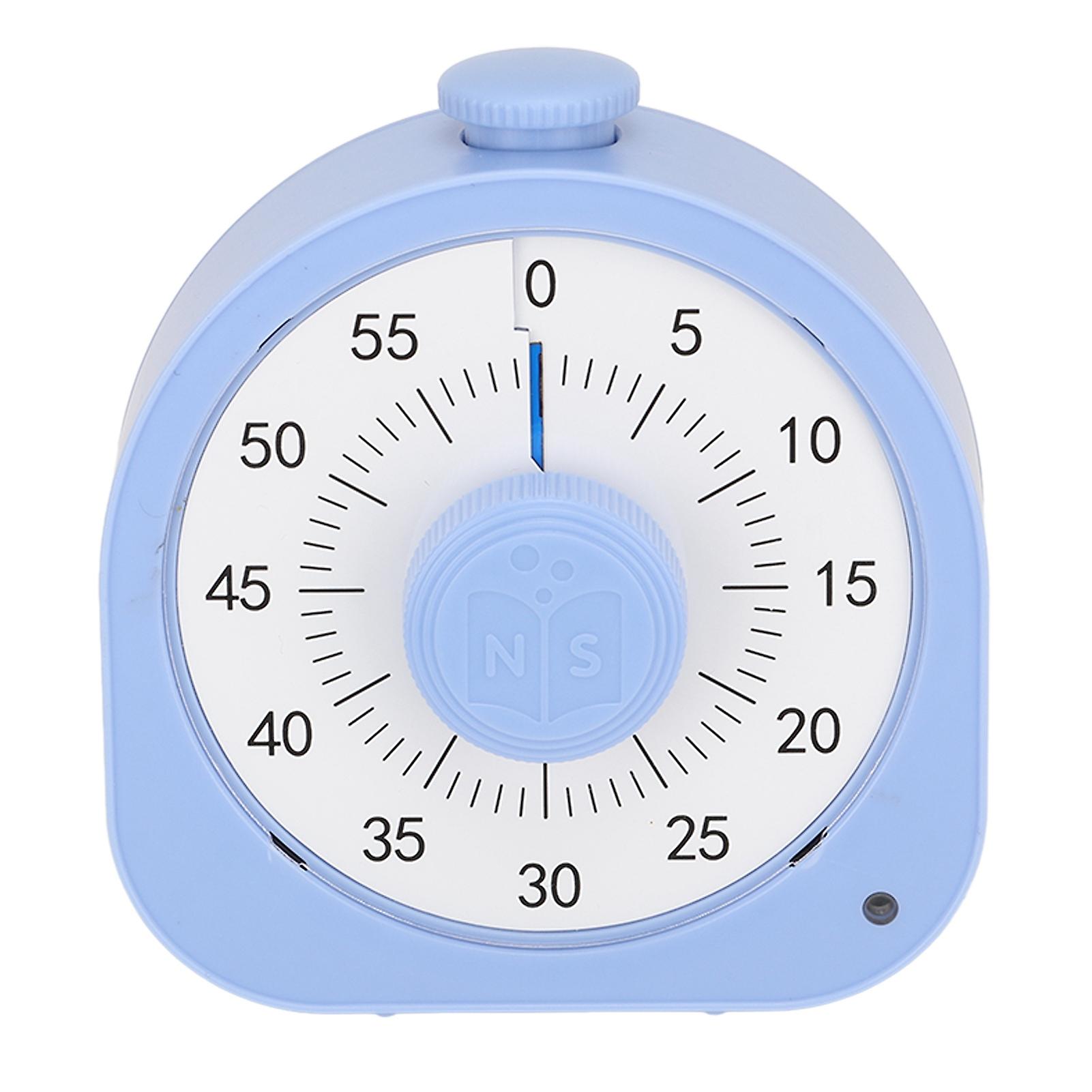 Blue 60-Minute Visual Timer with Two Reminder Modes for Kids and Adults ...