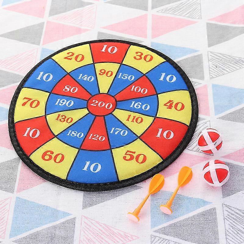 Cloth Self-Adhesive Target Dartboard Set Outdoor Indoor Sports Standard ...