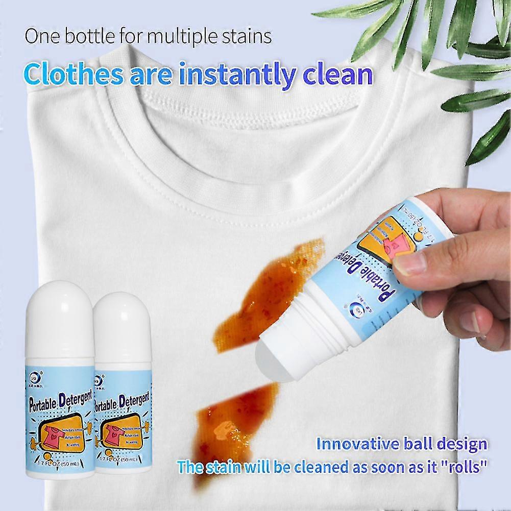 Clothes Fast Stain Removal Rolling Ball Oil Stain Cleaning Portable ...