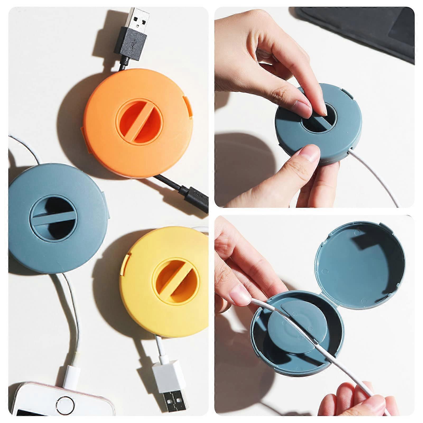 4Pcs Cable Winders, Empty Reel Compact Cable Management Reel ...