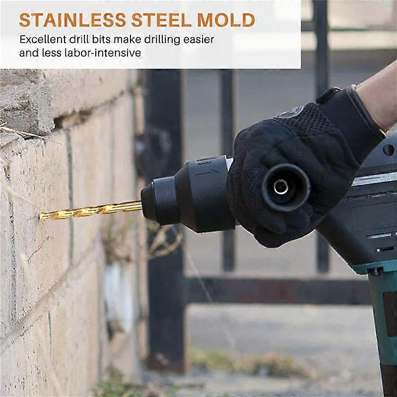 13Pcs Left Handed Drill Bit Set Extractor Drill Bits for Tools ...