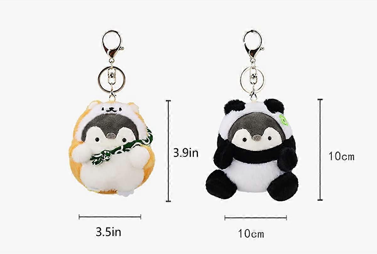 Valentine Plush keychains kawaii keychain small stuffed animals ,Corgi ...