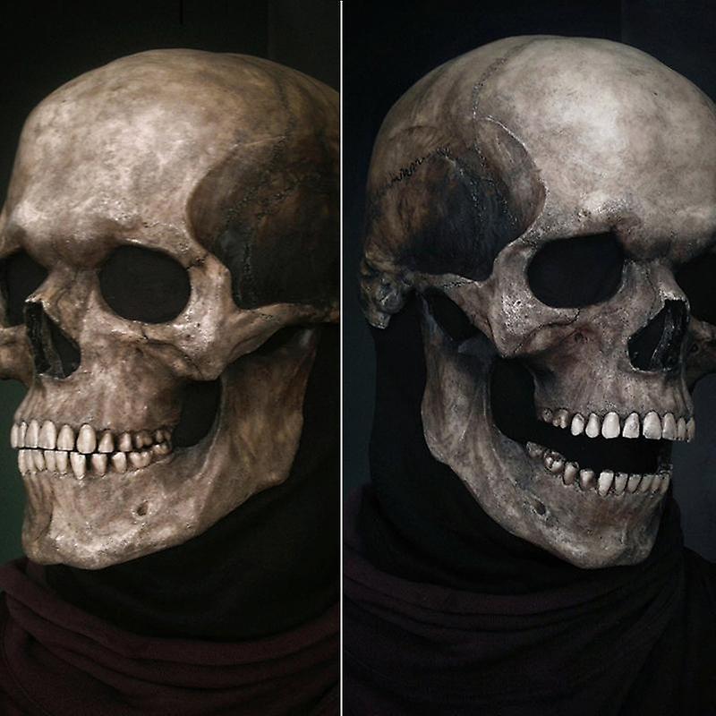 Full Head Skull Mask,helmet With Movable Jaw,skull Mask,call Of Duty ...