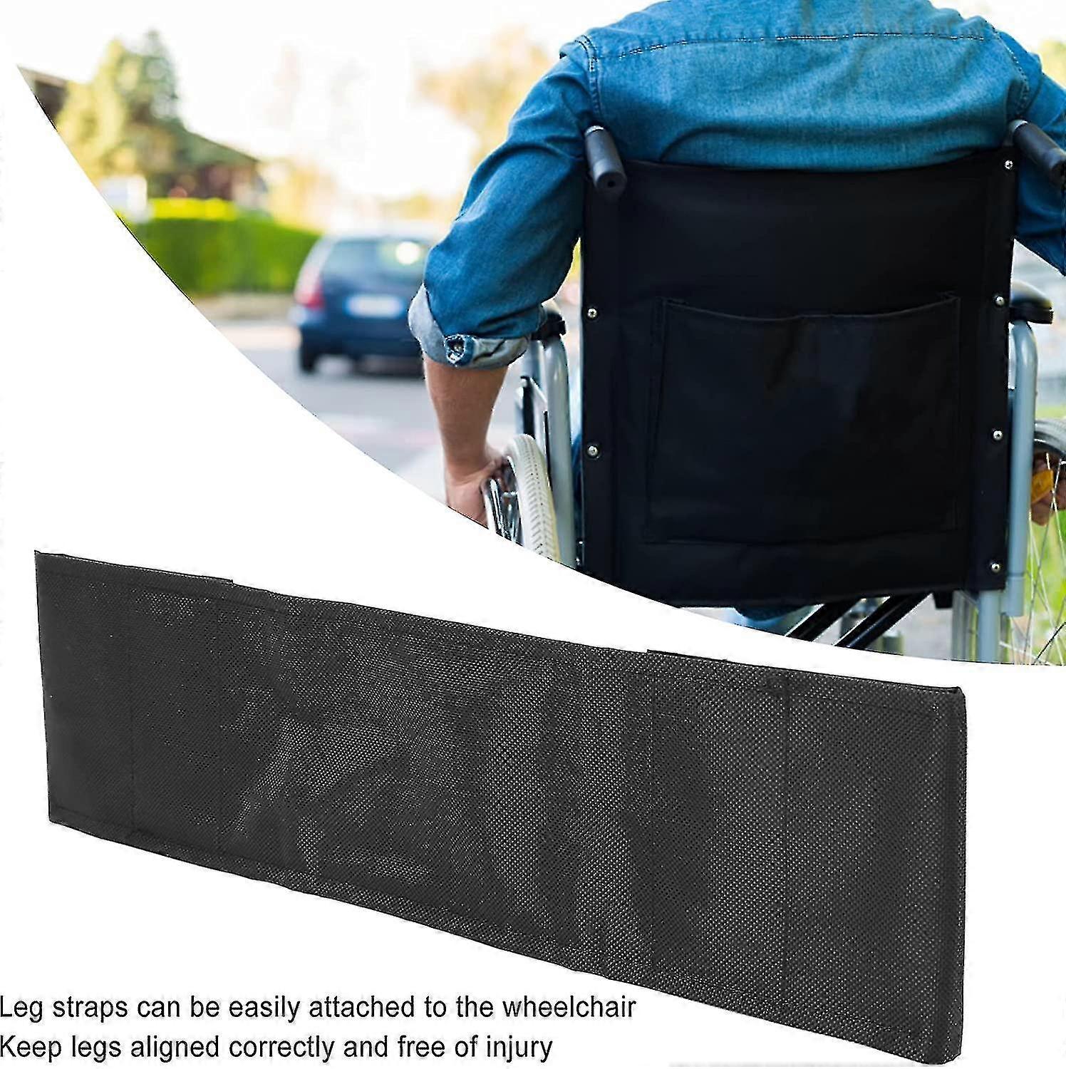 Wheelchair Leg Straps, Leg Restraint Belt, Soft And Comfortable ...
