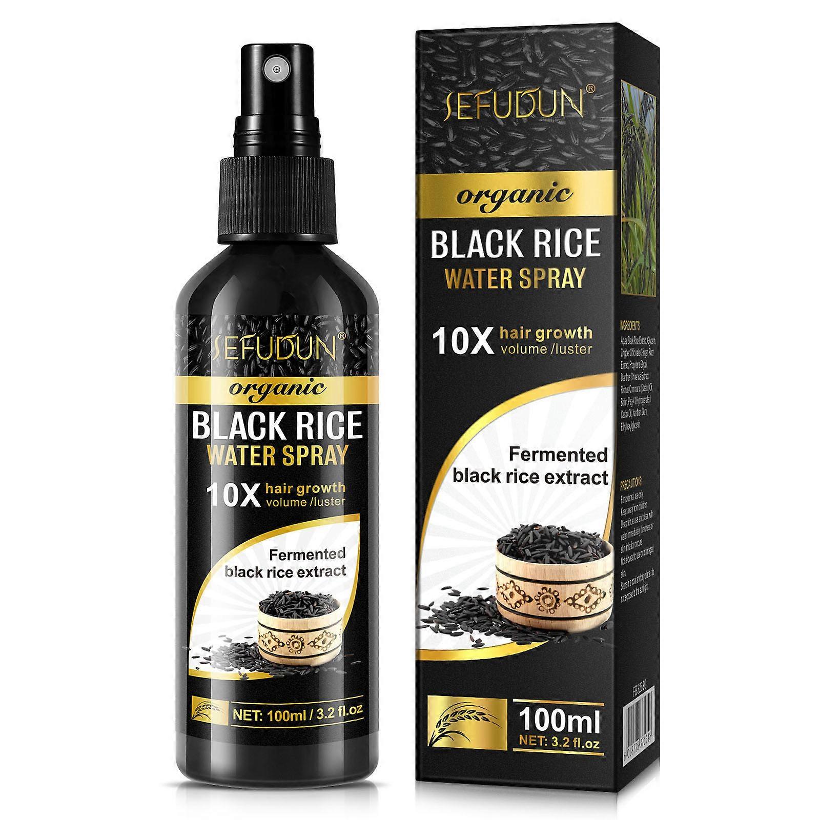 Haarbehandlung Black Rice Water Hair Growth For Thinning Hair And Hair ...