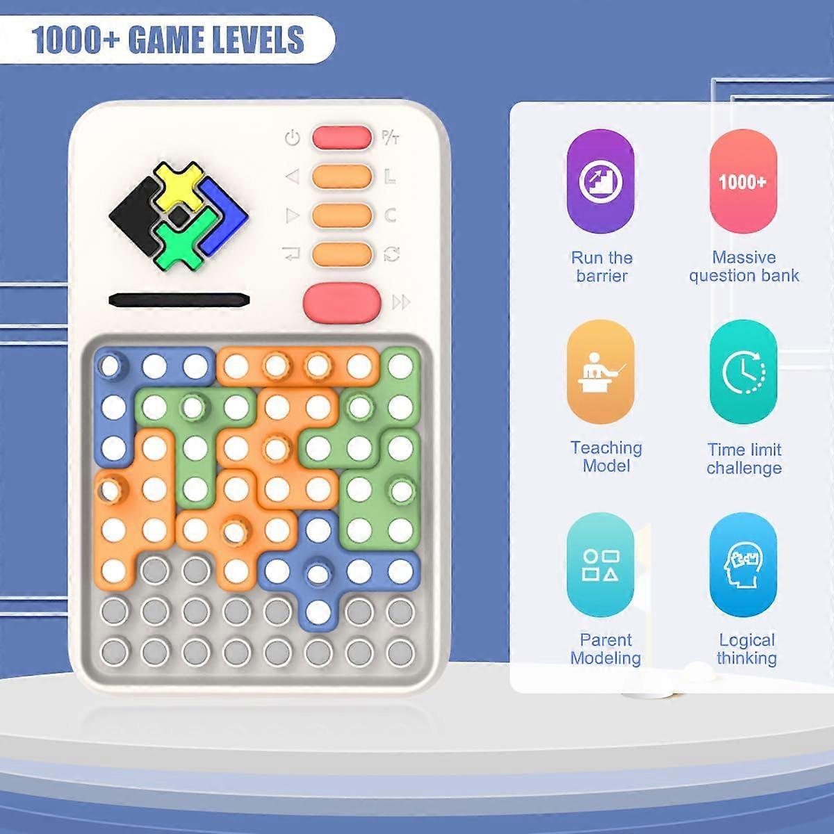 Super Blocks Pattern Matching Puzzle Games with 1000+ Challenges Brain ...