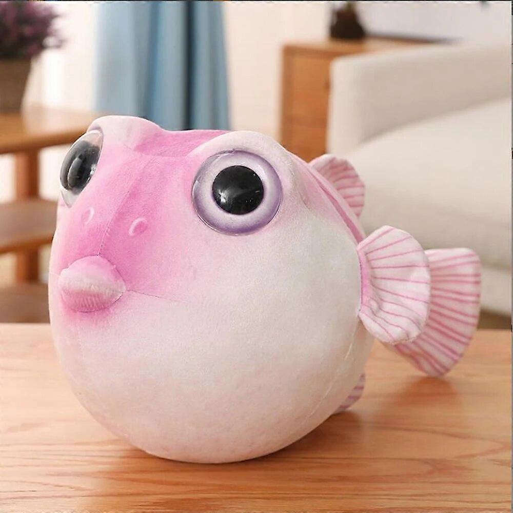 Cute Imitation Globefish Puffer Fish Stuffed Children Plush Toy | Fruugo UK
