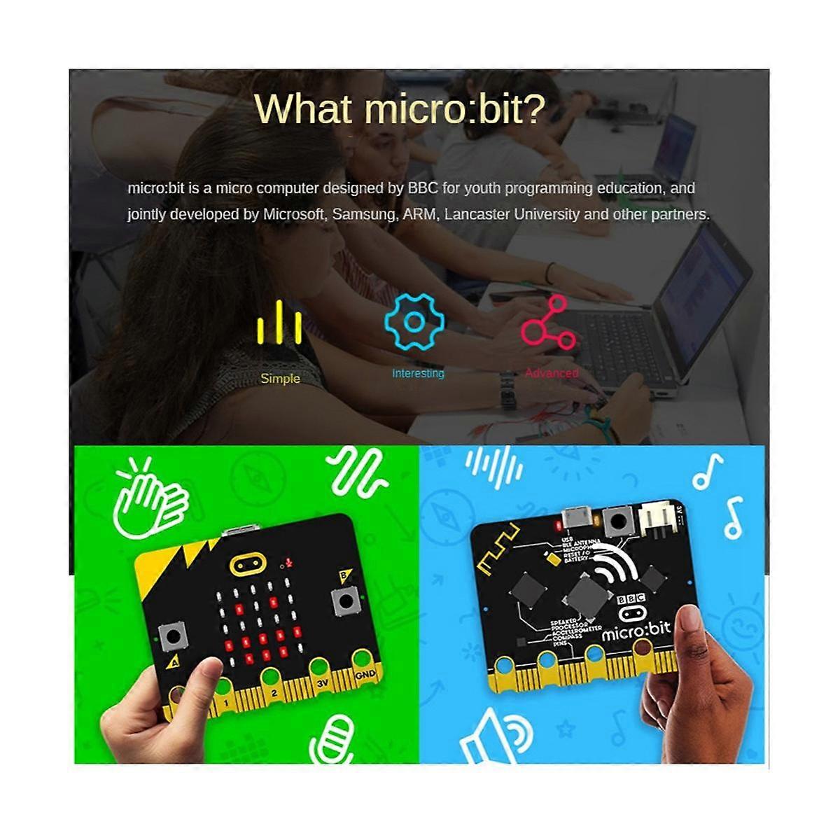 Bbc Microbit V20 Motherboard An Introduction To Graphical Programming In Python For Primary And