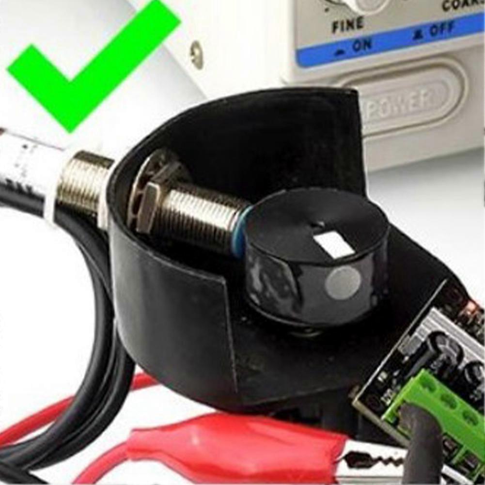 Speed Measuring Instrument 4 Digital LED Tachometer Gauge RPM Speed ...