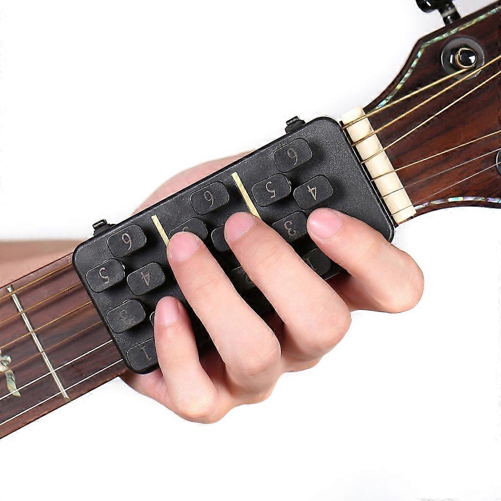 Guitar Chord Trainer with 18 Buttons Folk Guitar Chords Practice Assist ...