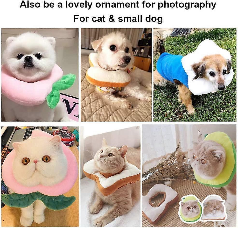 Adjustable Cat Cone Collar Soft, Cat Recovery Collar, Cute E Collar for ...