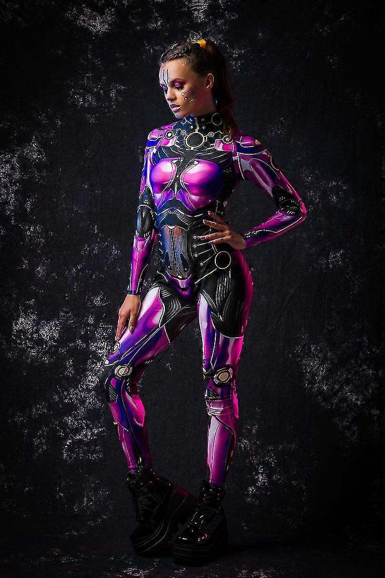 2023 Halloween Costume, Full Body Robot Costume For Women, Cosplay ...