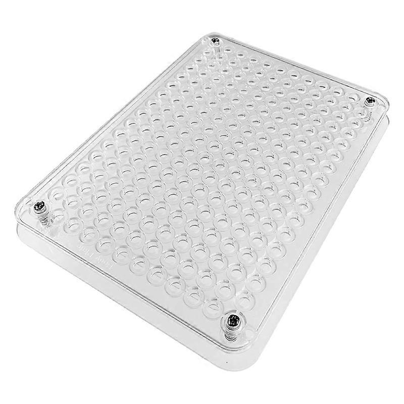 Acrylic Transparent Capsule Filling Tray 0 200 Holes Capsule Filler ...