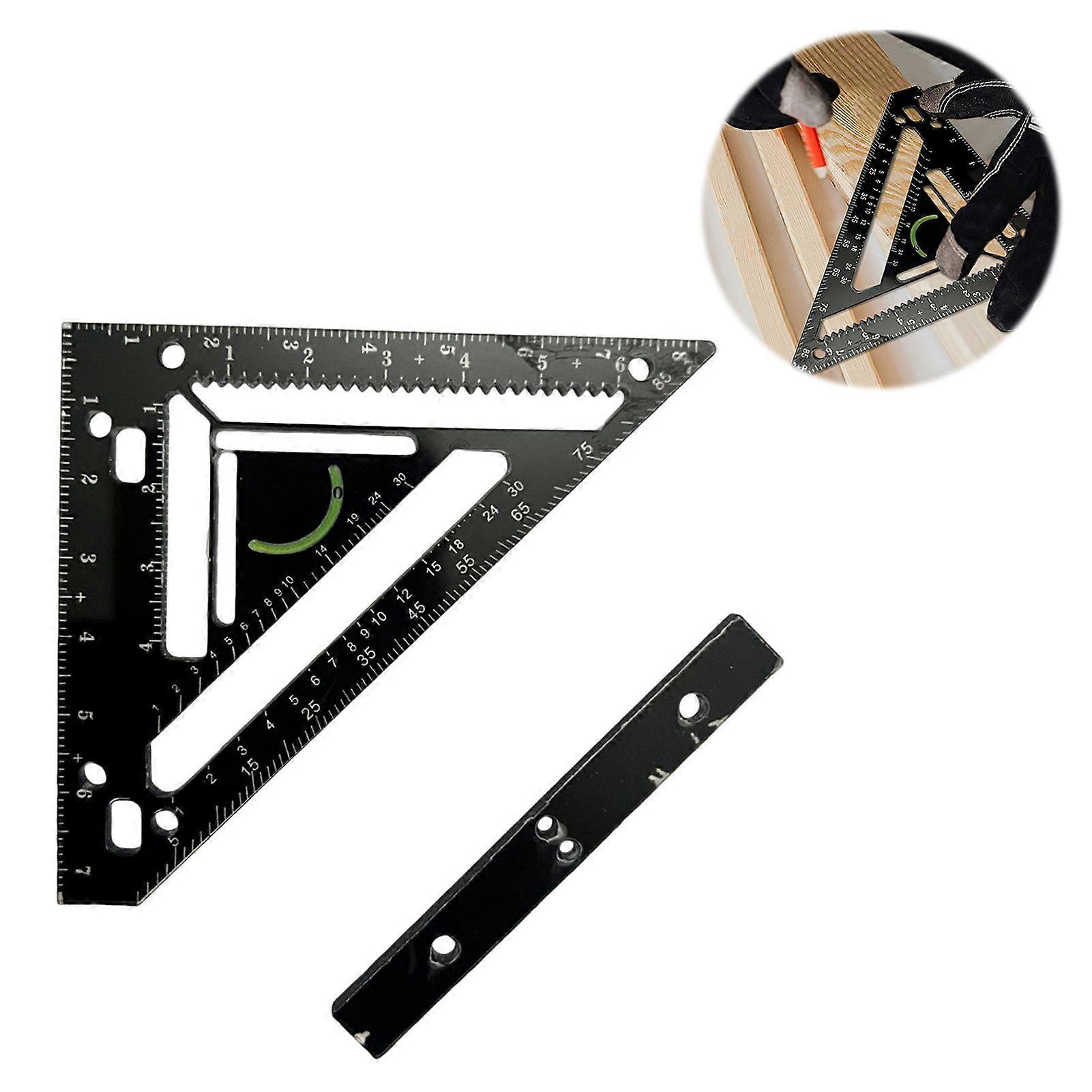 Carpenter Triangle Square Woodworking Rafter Square Measuring Layout ...