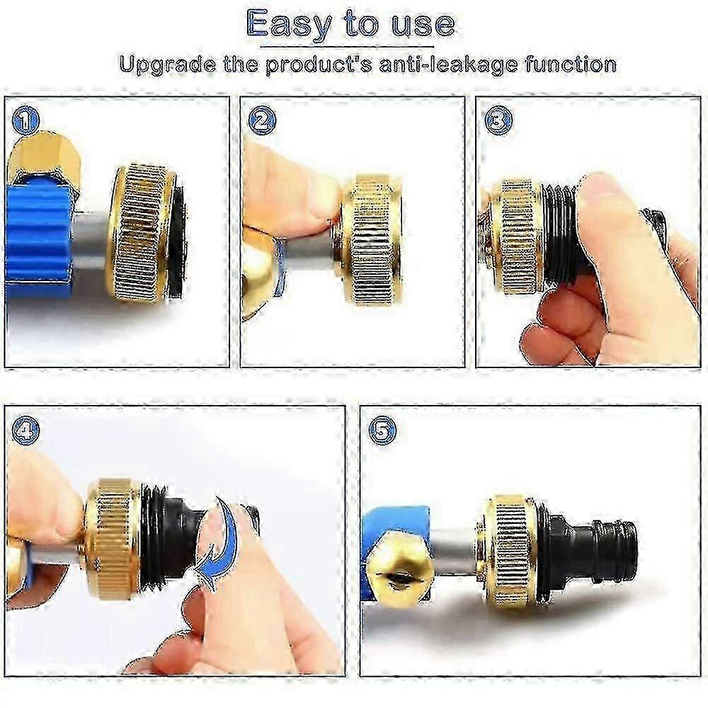 Jet Nozzle Power Washer For Garden Hose Hydro Jet 2-in-1 High Pressure ...