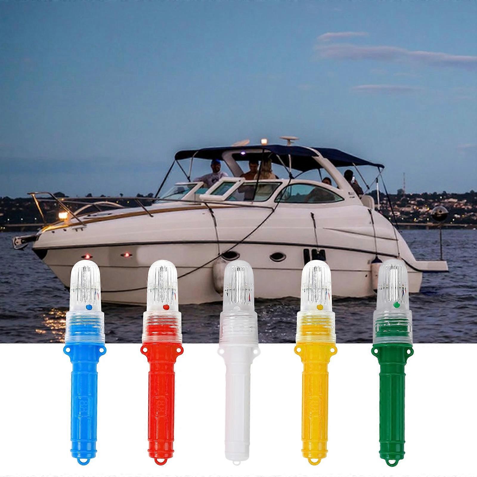 Marine Signal Lights Electronic Boat Distress Flare Flashing Lights ...