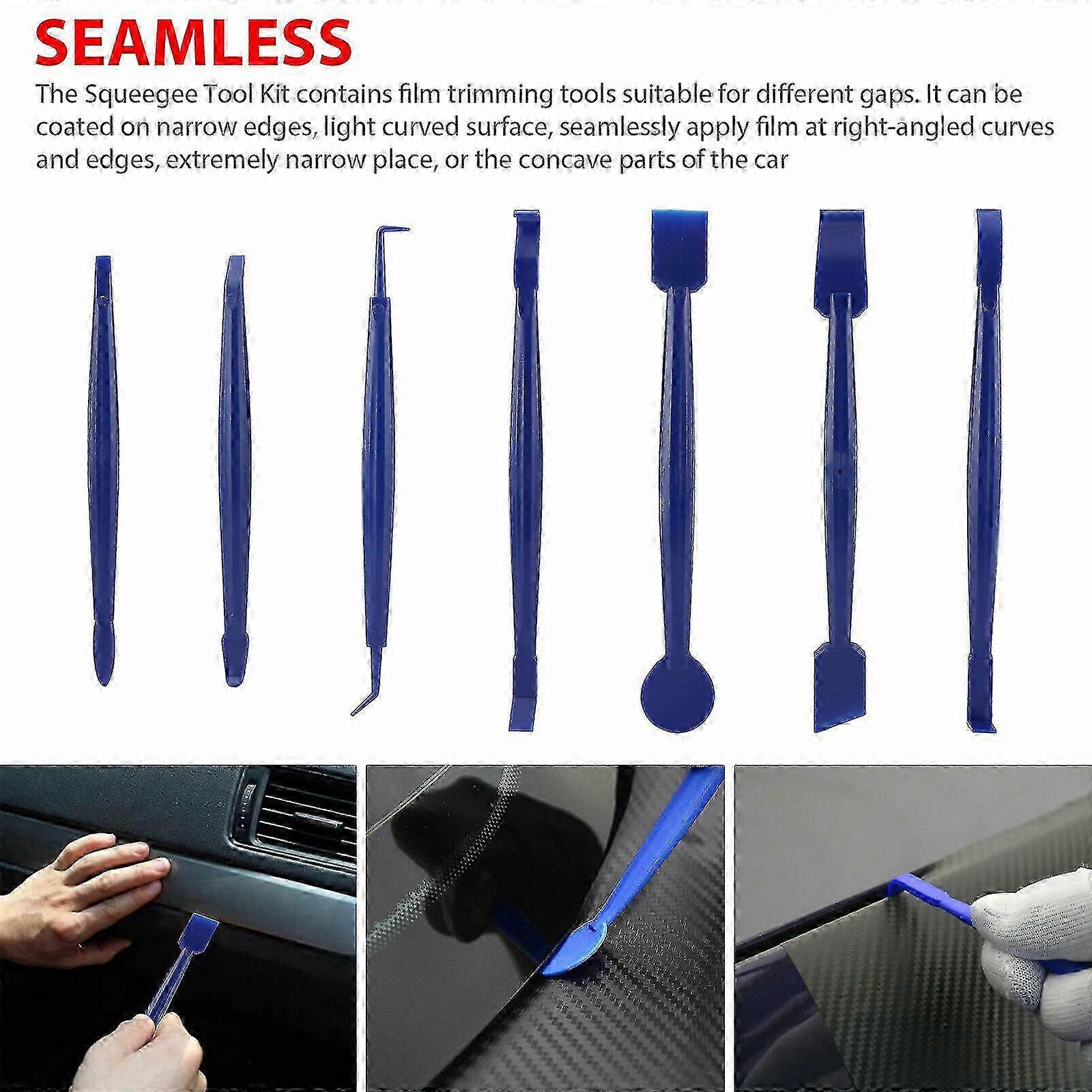 13PCS Car Window Tint Tools Kit - Squeegee Scraper Applicator Vinyl ...