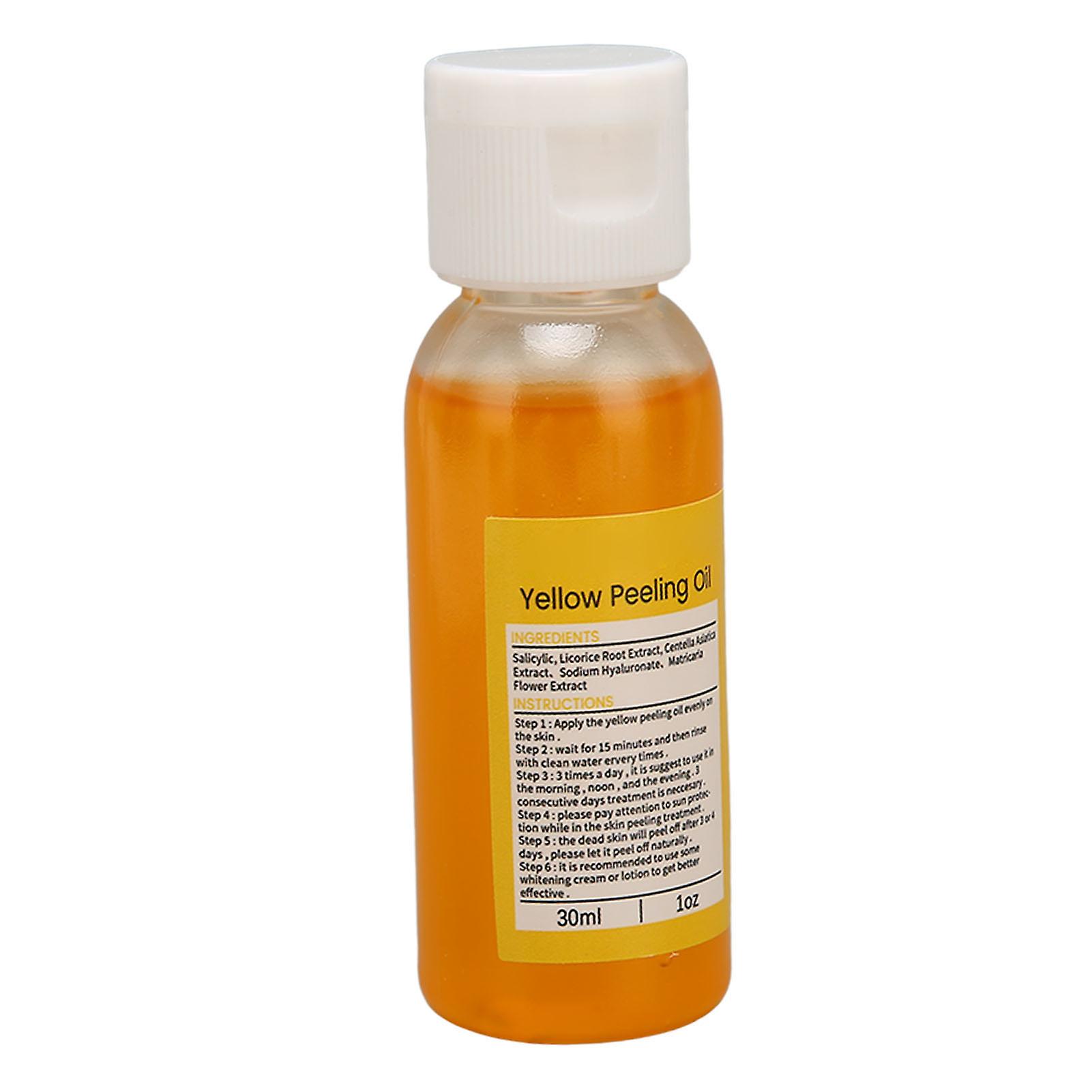 Peeling Oil Yellow Dark Skin Exfoliating Whitening Softening Callus ...