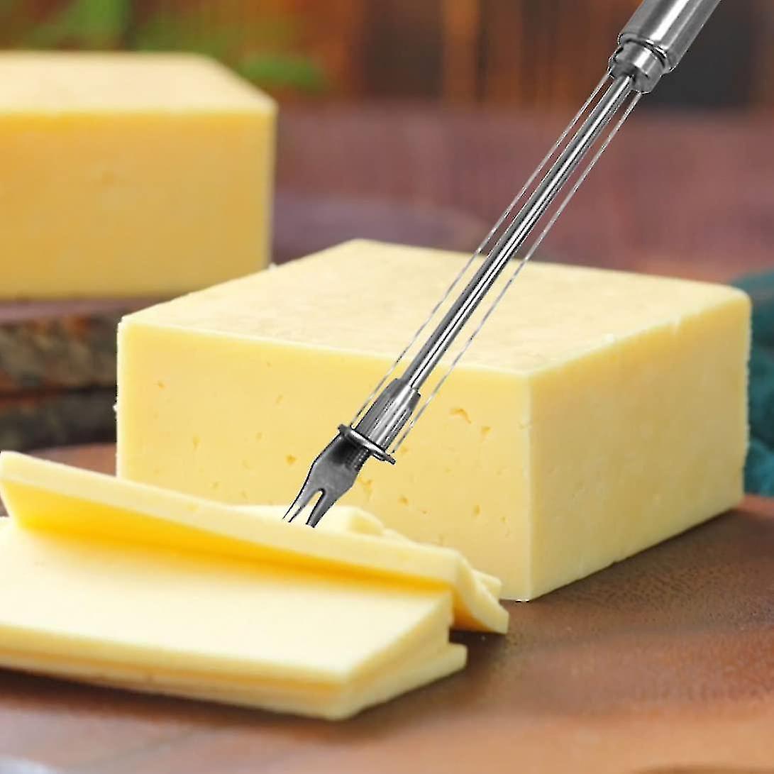 Cheese Slicer Stainless Steel Cheese Slicer With Wire Heavy Duty ...