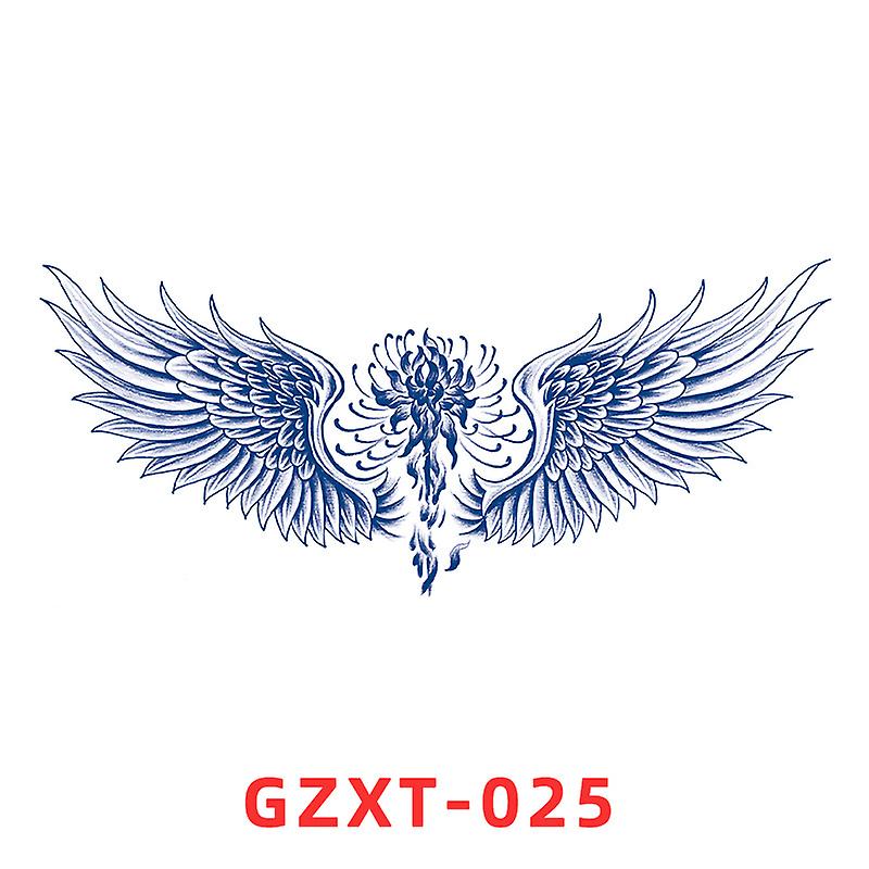 Juice Chest Sticker Tattoo Sticker Herbal Semi Permanent Flower Chest ...