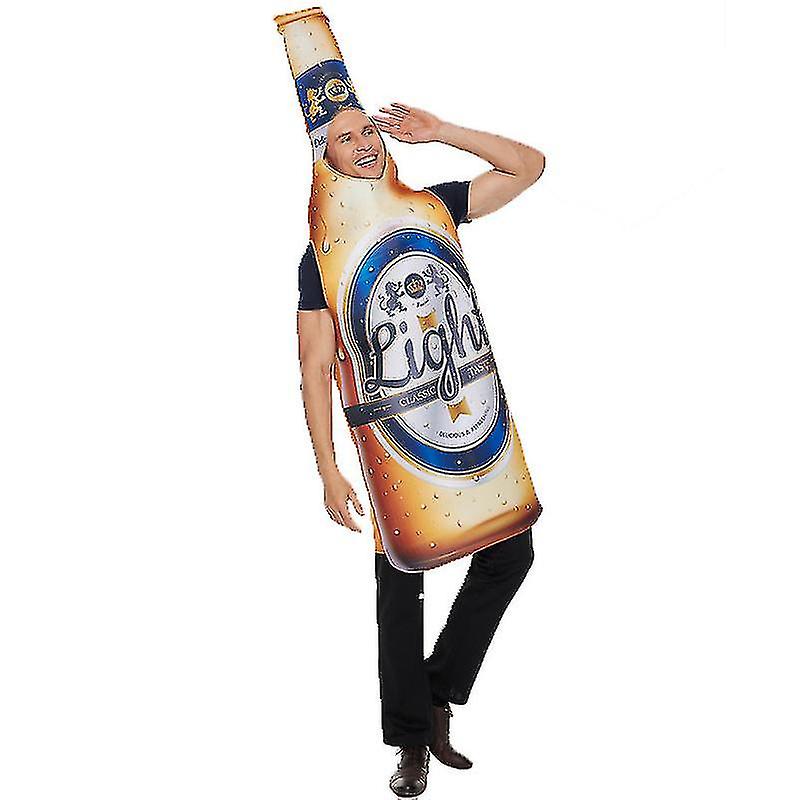 Beer Bottle Costume Unisex Design Fits Men Women | Fruugo UK