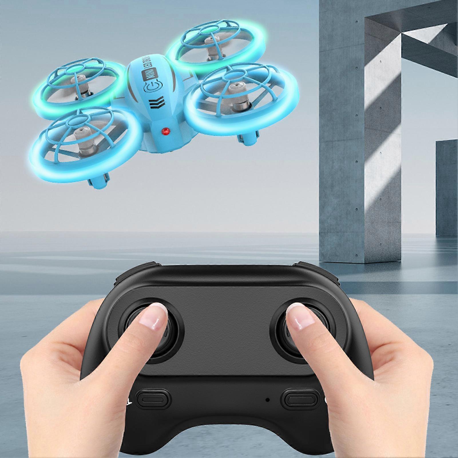 Mini Drone Remote Control Colorful LED Quadcopter 360° Flip Children ...