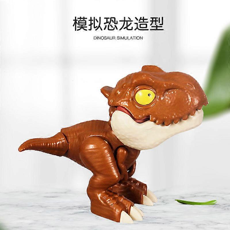 New product bite finger dinosaur toy multi-joint movable Tyrannosaurus ...