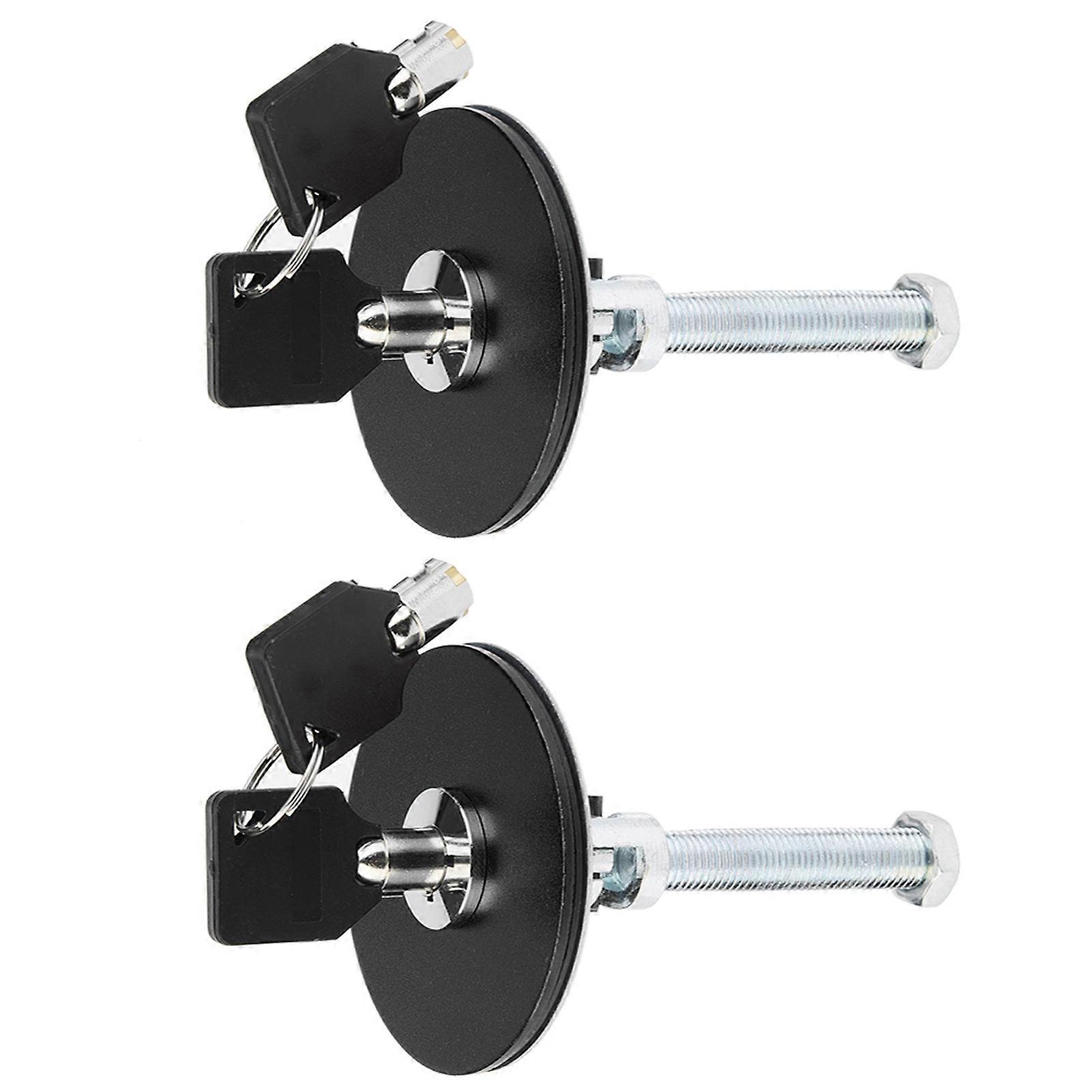 Car Universal Engine Hood Cover Lock Key Pin Kit Safety Latch Pin ...