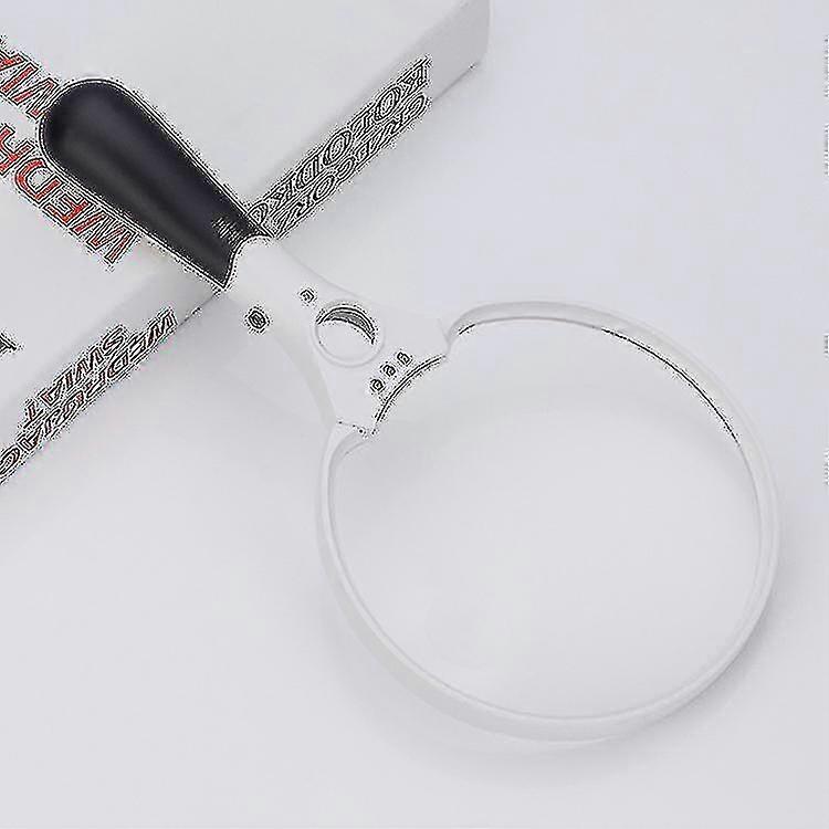 Large Magnifying Glass With Led Light - 2X 4X 25X Magnification Lenses ...