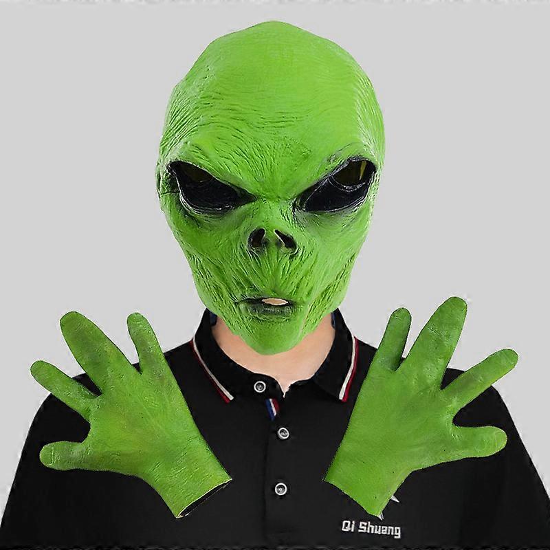 Alien mask set Halloween Decoration Scary Mask Skull Skeleton Cosplay ...